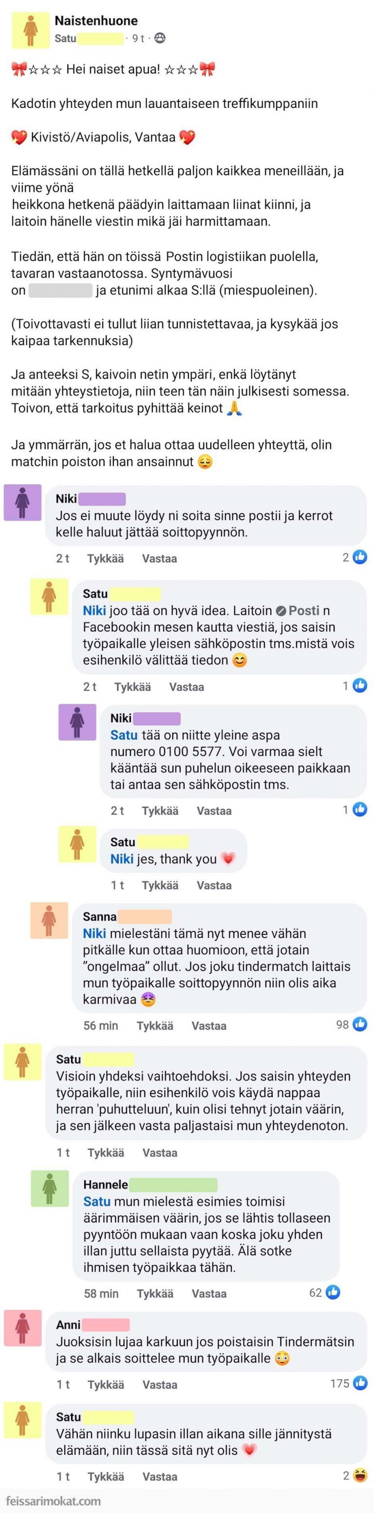 Satu sai pakit, mutta ei luovuta: Otti seuraavaksi yhteyttä miehen työpaikalle