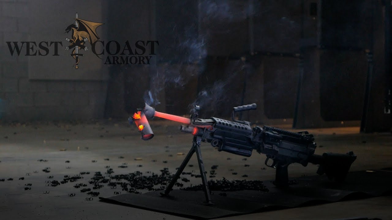 Nyt käy aseen piippu kuumana - Äänenvaimennin sulaa poikki